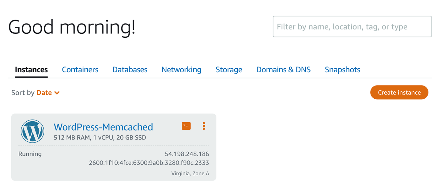 Configure W3 Total Cache to use Memcached with SASL Authentication on AWS Lightsail - MemCachier ...